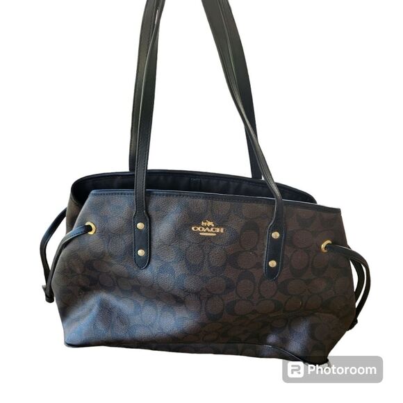 Coach | Bags | Coach Large Monogram Signature Collection Tote Bag ...